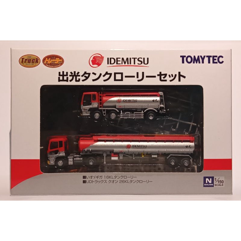Tomy Tech THE TRUCK / TRAILER COLLECTION SERIES IDEMITSU TANK LORRY SET | Shopee Malaysia