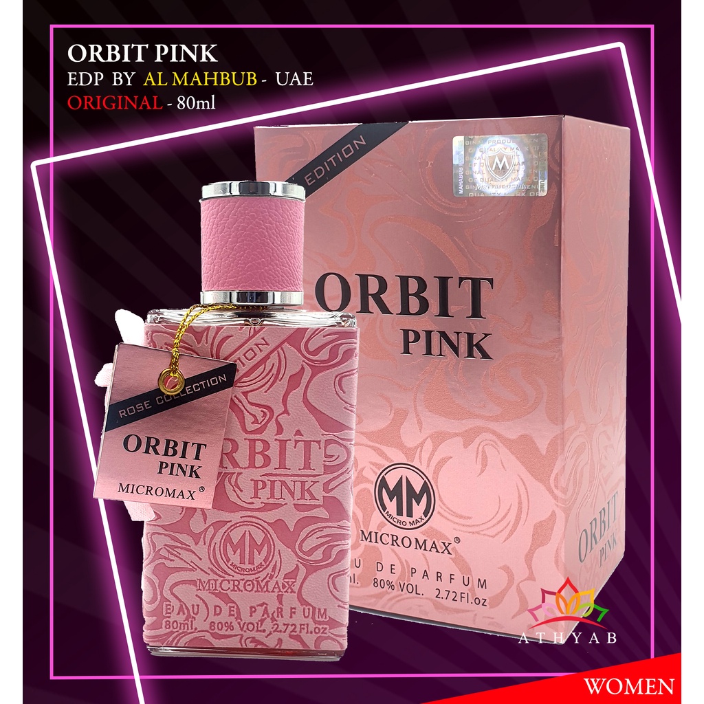 Orbit Pink Original Arabic Perfume | Shopee Malaysia
