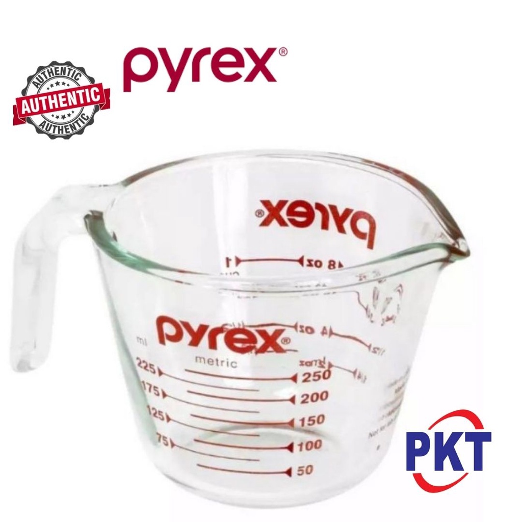 PYREX MEASURING CUP 250ML / 500ML / 1000ML / 2L CAWAN PENYUKAT PYREX ...
