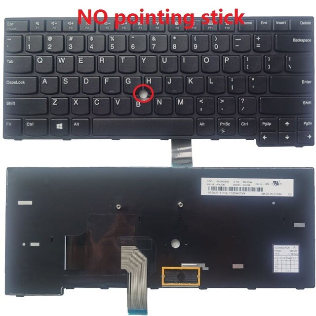 Lenovo Thinkpad E470 E470C E475 01AX080 01AX040 01AX000 SN20K93235 Laptop Keyboard | Shopee Malaysia