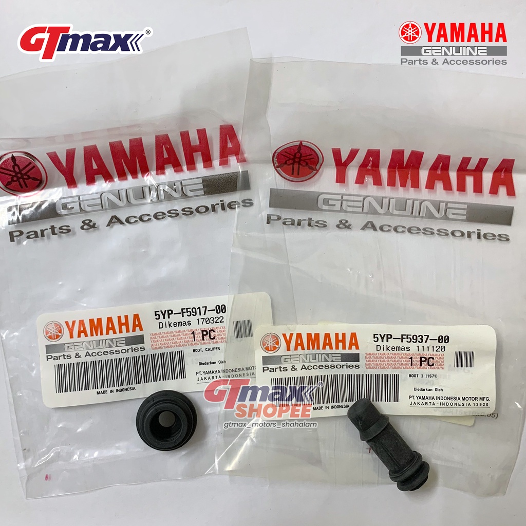 FRONT BOOT CALIPERS BOOT R25 MT25 NMAX DIJAMIN 100% ORIGINAL YAMAHA ...