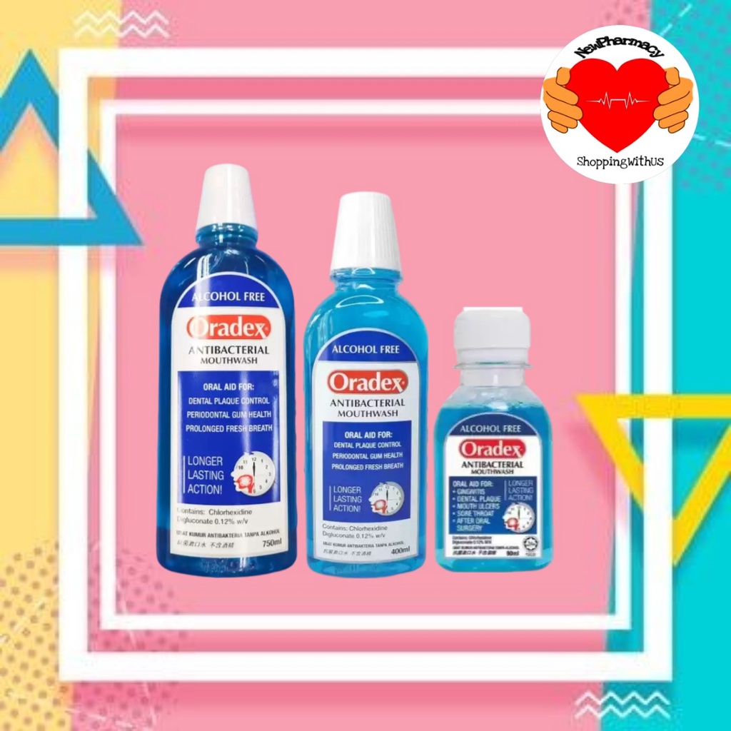 Oradex Antibacterial 90ml / 750ml / 400ml (Exp-07/2026) | Shopee Malaysia