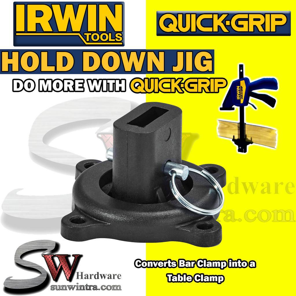 IRWIN QUICK-GRIP™ Hold Down Jig for Medium-Duty and Heavy-Duty Clamps ...