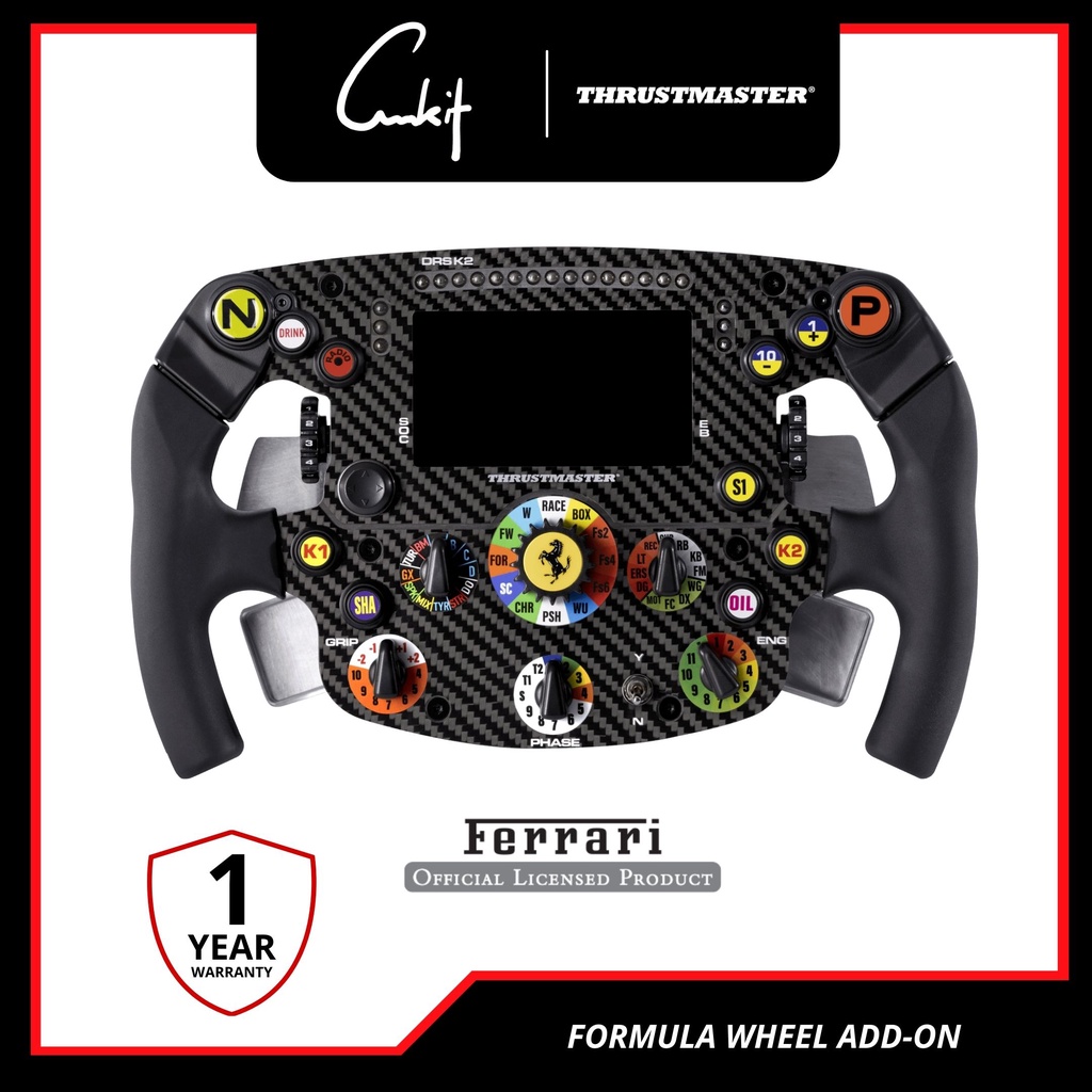 05.05 SALE 】THRUSTMASTER Formula Wheel Add-On Ferrari SF1000 Edition ...