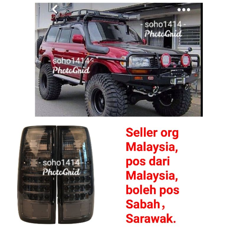 Land cruiser 80 tail light lc80 land cruiser Ninja led rear light ...