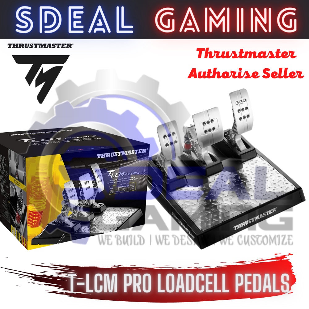 【3.3 】[MY WARRANTY 1 YEAR] THRUSTMASTER T-LCM Pro Pedals For PS4 PS5 PC ...