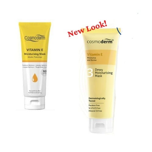 COSMODERM VITAMIN E DEWY MOISTURISING MASK 100mL - HALAL [EXP: 10/2025 ...
