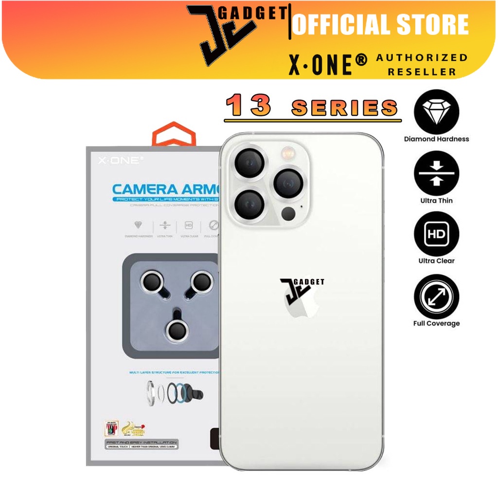 X.One Camera Armor Lens Protector for iPhone 13 Pro Max 13 Pro 13 Mini ...