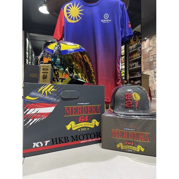 KYT HELLCAT MERDEKA 64 LIMITED EDITION🔥BY FT GARAGE 💯 | Shopee Malaysia