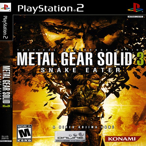PS2 Game Disc (Quality) Metal Gear Solid 3 Snake Eater (USA) | Shopee ...