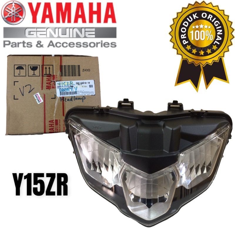 YAMAHA Y15 Y15ZR V2 HEAD LAMP YSUKU LED HEAD LIGHT / LAMPU DEPAN 100% ...