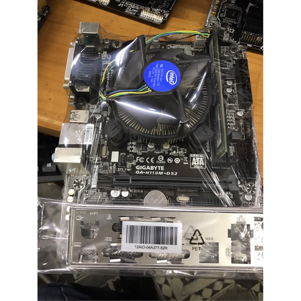 Combo Main H110 + CPU G4560/4600+4g ram+original fan | Shopee Malaysia