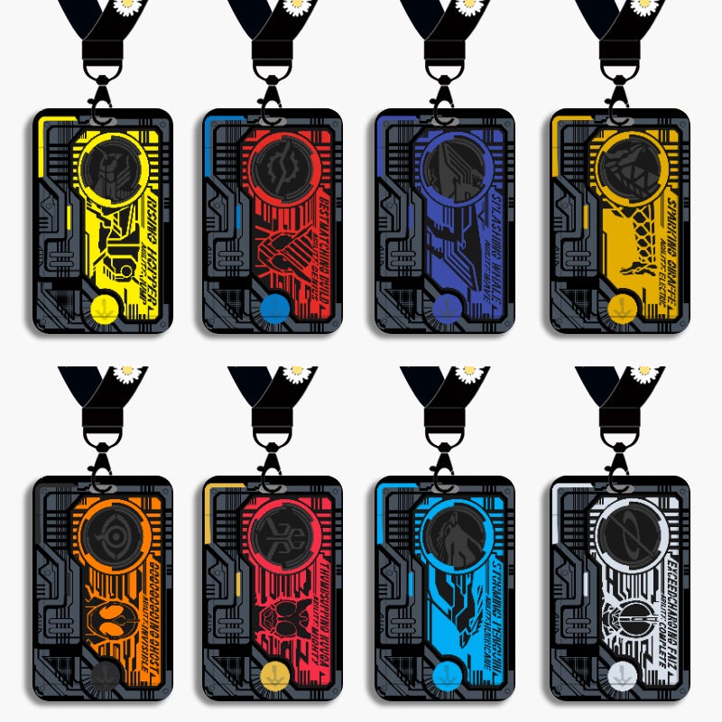 Anime Kamen Rider Student ID Card Case Bank Card Work ID Card Holder ...