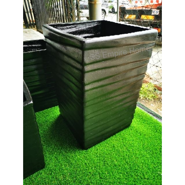 REX FP04 Fiberglass Flower Pot Pasu Bunga Garden Taman Plant Pokok ...