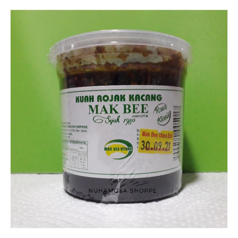 Kuah Rojak Kacang Mak Bee 350g (Klasik) | Shopee Malaysia