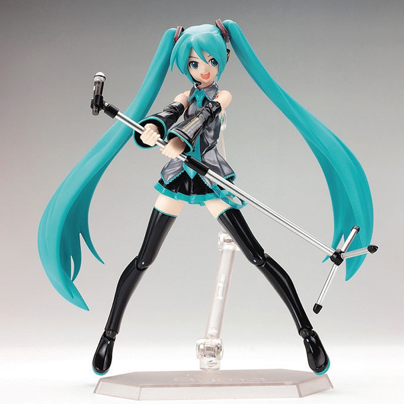 15cm Anime Hatsune Miku Figure Figma 014 Popular Singer Miku Movable ...