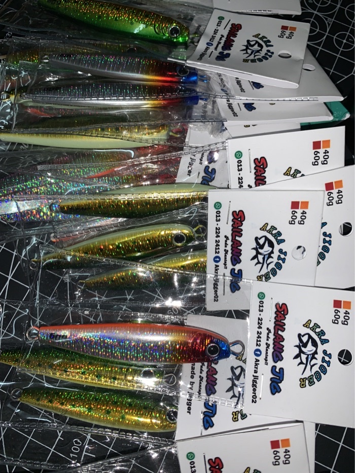 Akra Light Jig (Sailang Jig) 40G/60G | Shopee Malaysia