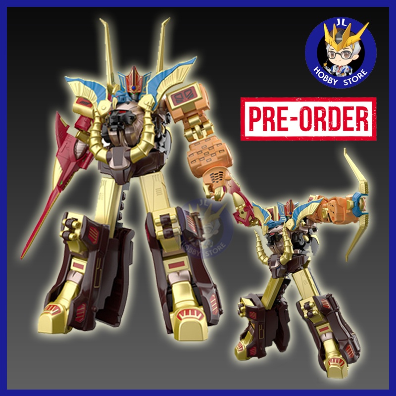 [READY STOCK] BANDAI SMP Super MiniPla Hyakujuu Gattai GaoGod Gao God ...