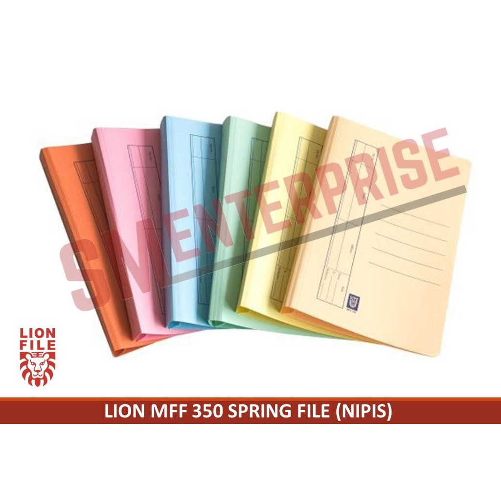 Lion MFF 350 Spring File (nipis) | Shopee Malaysia