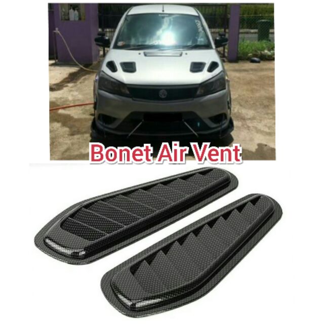 Bonet Air vent dummy carbon fibre | Shopee Malaysia