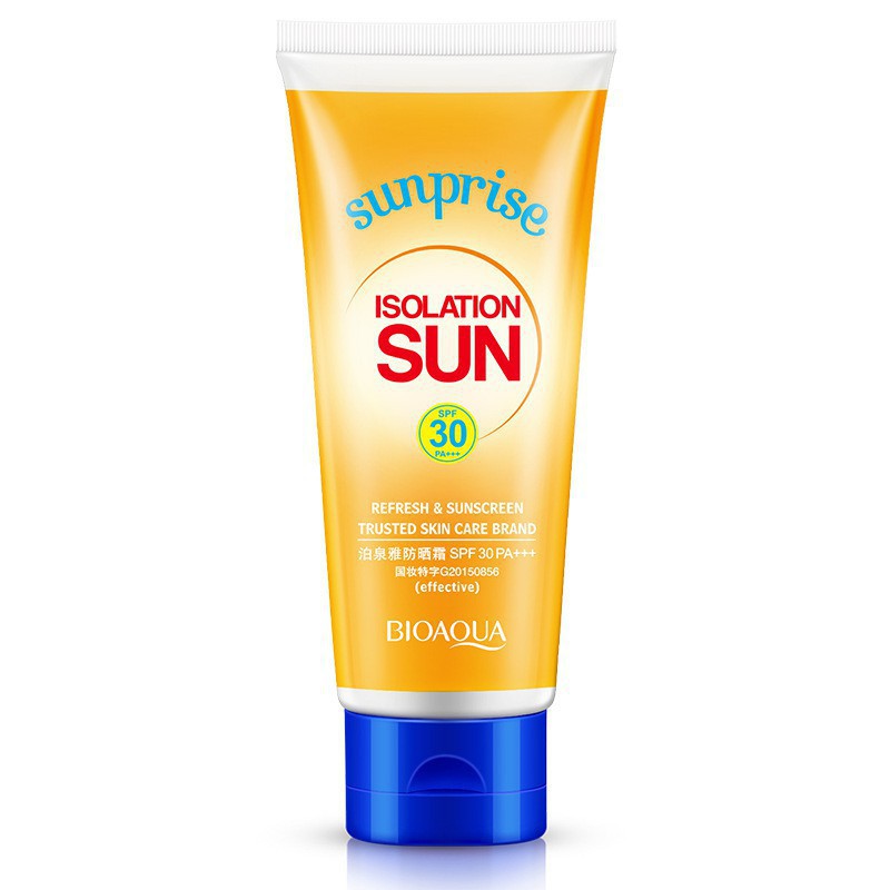 VINS Bioaqua Sunscreen Sunblock Protect Whitening Cream Body SPF30 PA+ ...