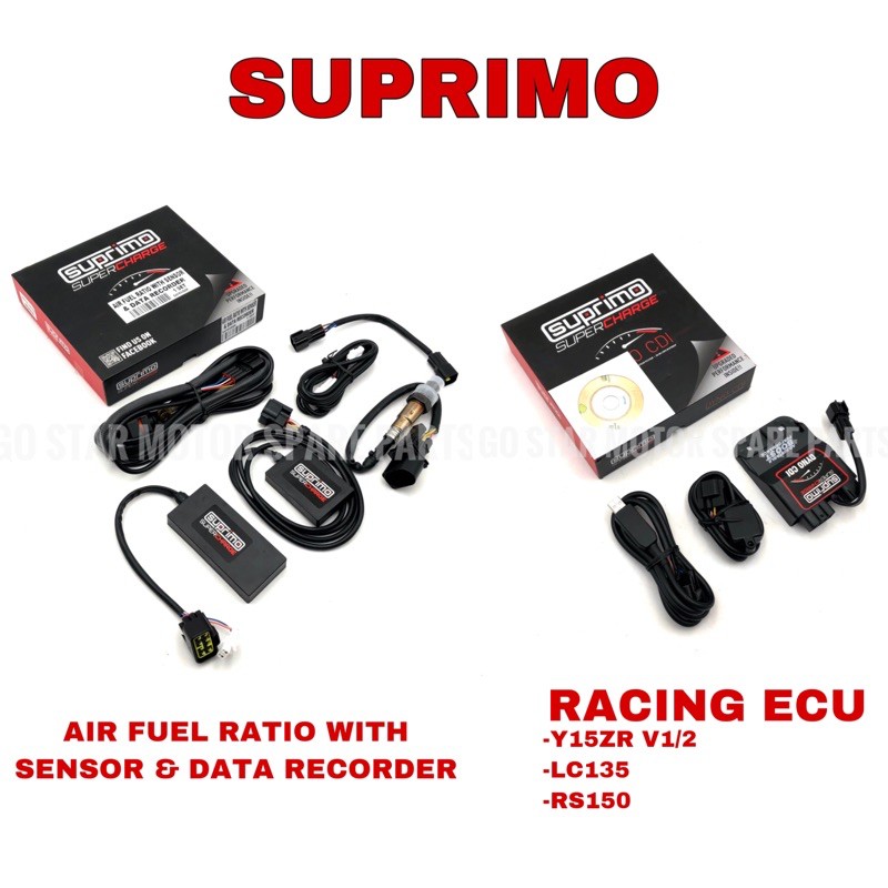 SUPRIMO DYNO ECU CDI QUICK SHIFTER Y15ZR V1 V2 Y16ZR RS150 V1 V2 ...