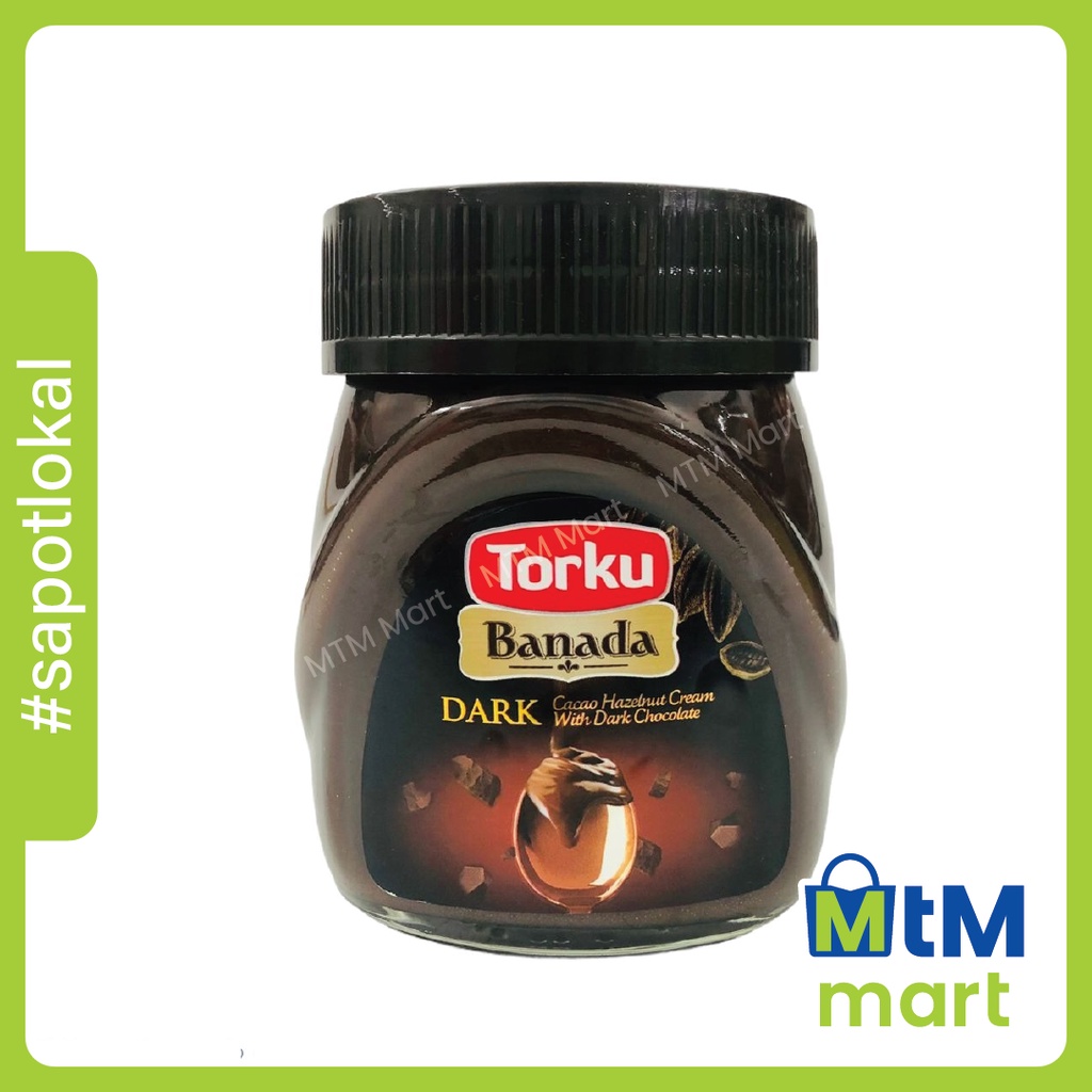 Torku Banada Dark - Cacao Hazelnut Cream with Dark Chocolate 370g ...
