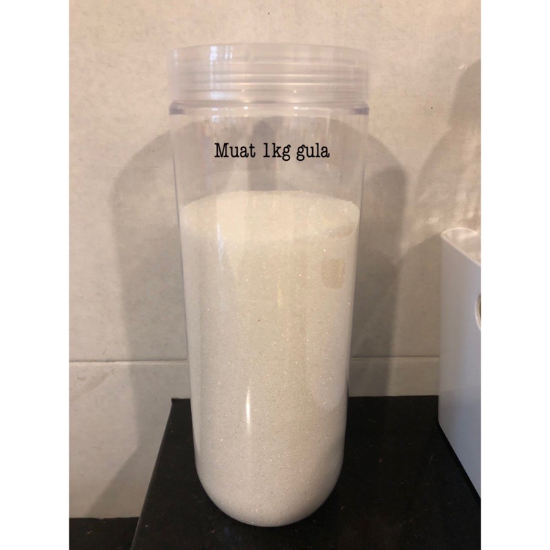 🔥🔥Balang plastic tinggi 24cm / plastic jar | Shopee Malaysia
