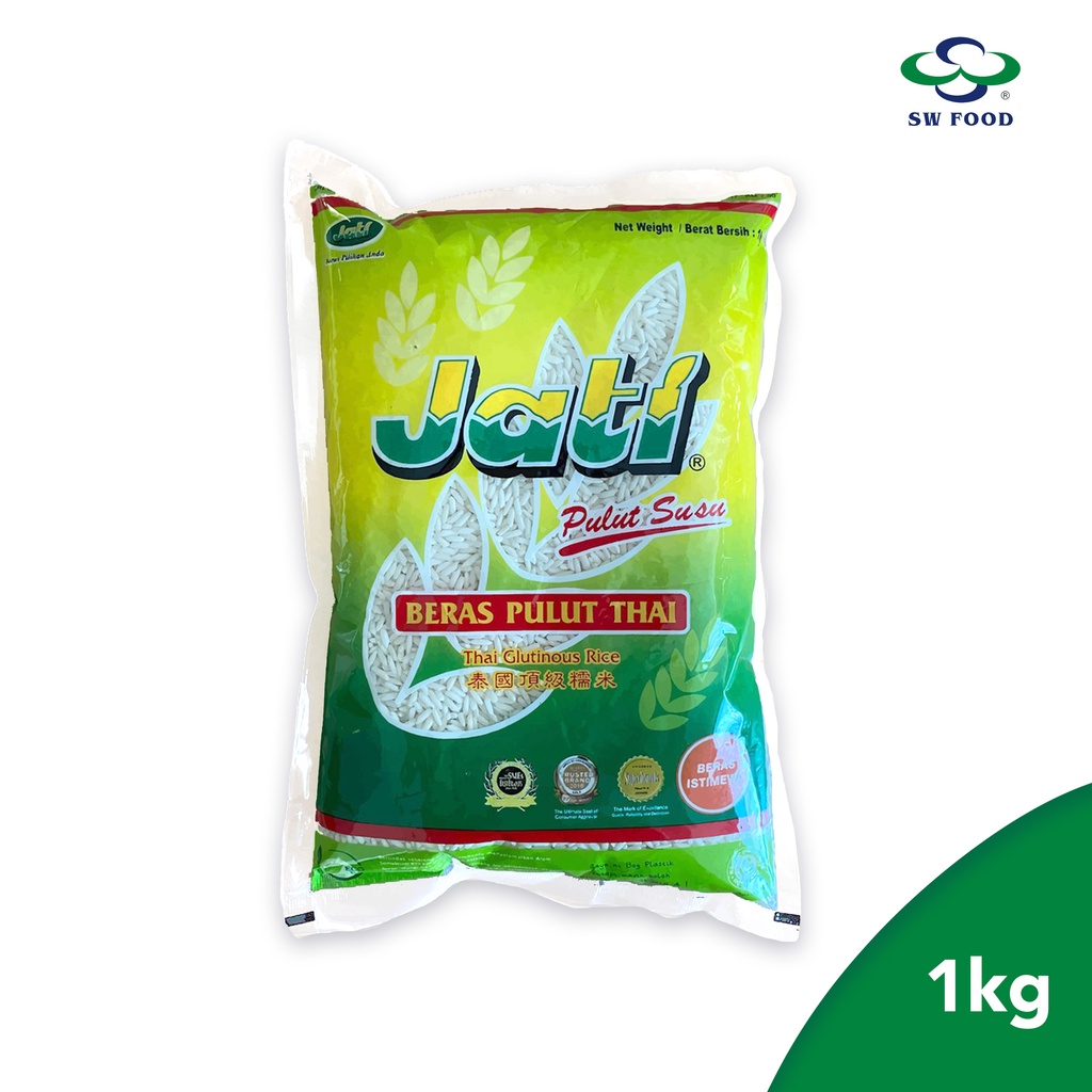 Jati Beras Pulut Susu / Glutinous Rice (1KG) | Shopee Malaysia