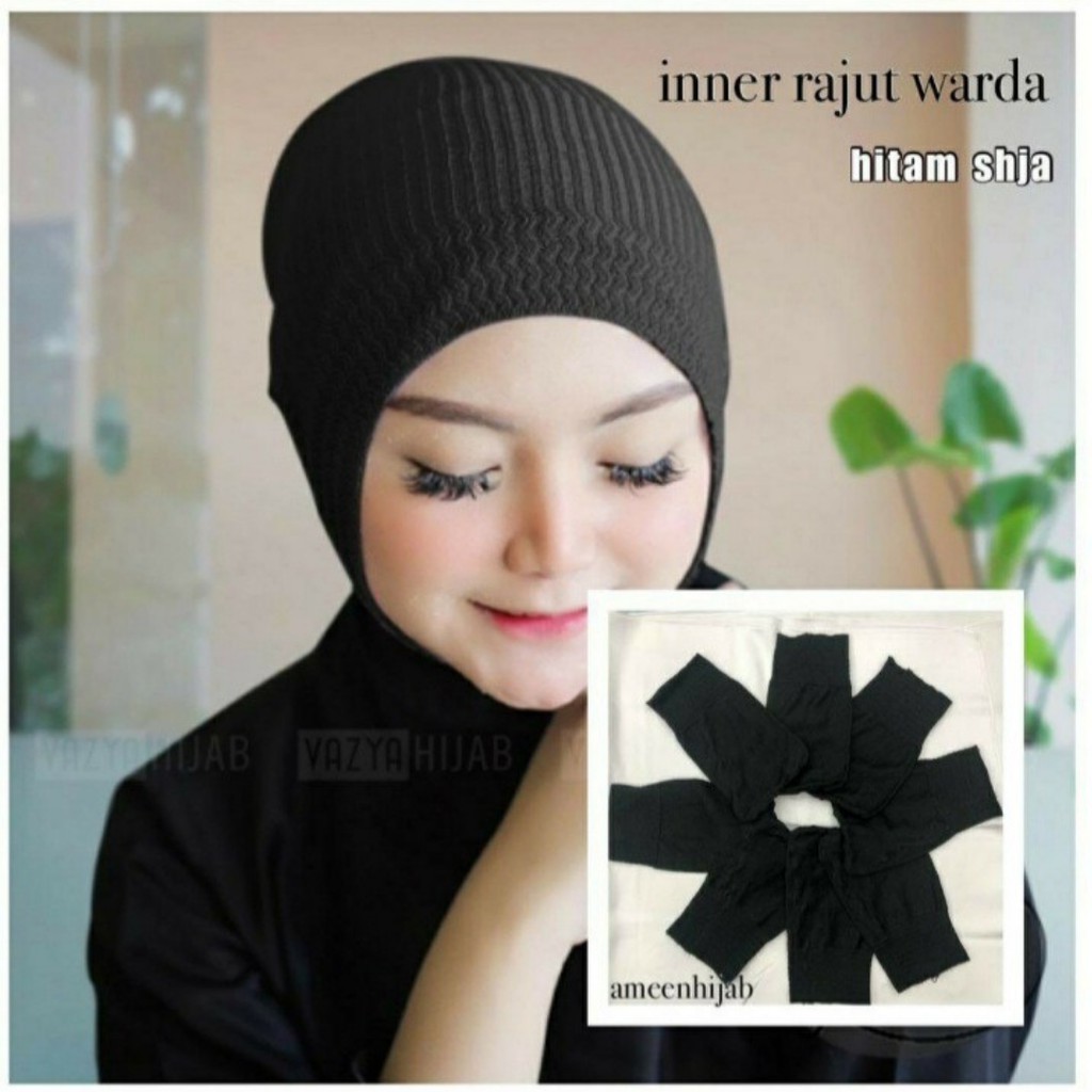 🌸INNER RAJUT SNOWCAP PREMIUM ANTI PENING 🌸 INNER GRIP PREMIUM 🌸( HITAM ...