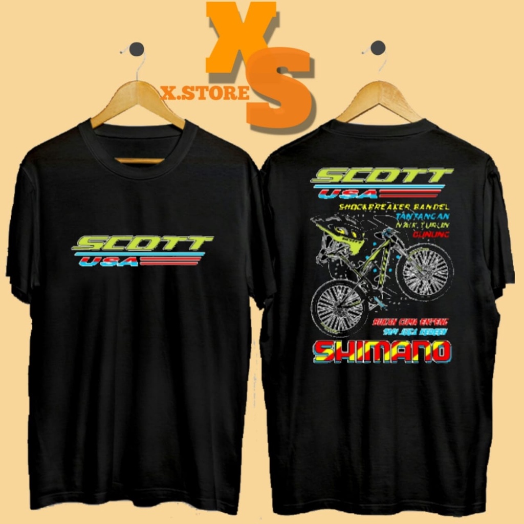 Shimano SCOTT MEN'S DISTRO T-SHIRT // X-STORE | Shopee Malaysia