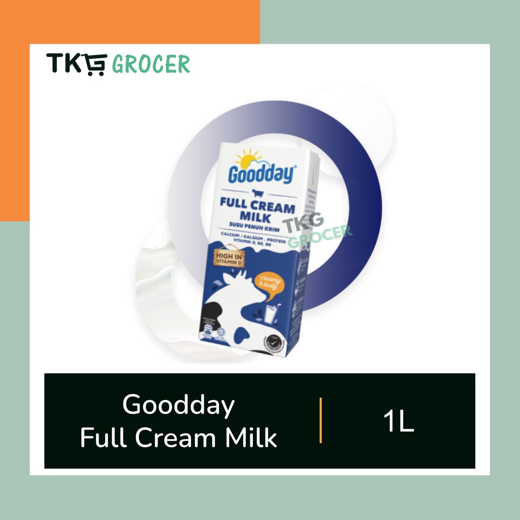 Goodday UHT Full Cream Milk | Chocolate Milk 1L | Shopee Malaysia