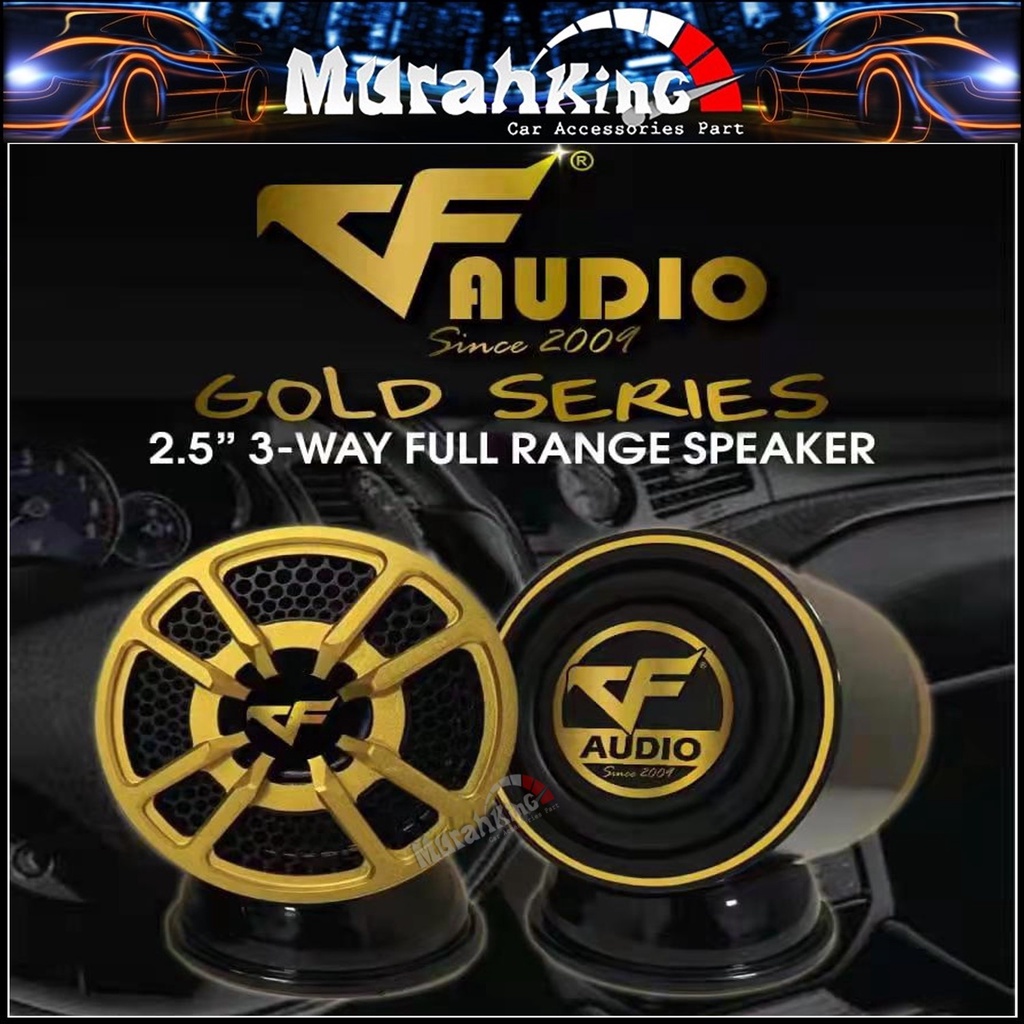 VF Audio Gold Series VF-5.0FR Pro 3in1 double side Bass mid Hot tweeter ...
