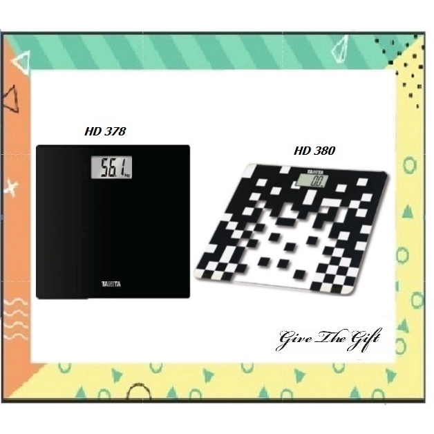 Tanita Digital Scale HD -378 / HD - 380 (Glass Digital Bathroom Scale) | Shopee Malaysia