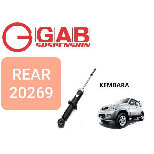 (GAB)REAR PERODUA KEMBARA J100,J104 (GAS) ABSORBER 20269 | Shopee Malaysia