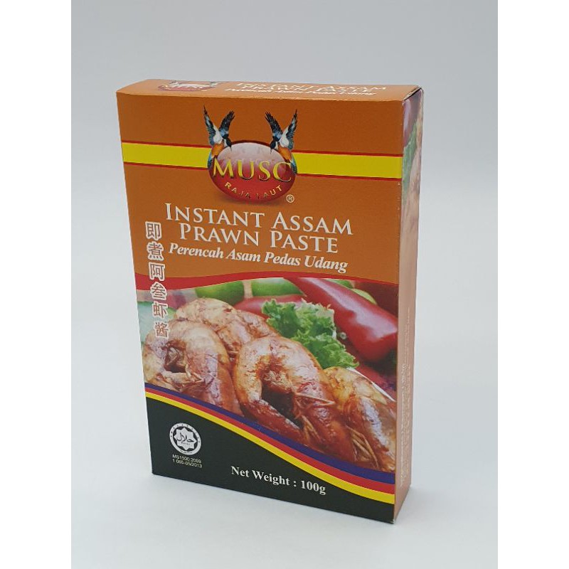 MUSC Instant Assam Prawn Paste 100g / 200g[STOCK CLEARANCE!!!] | Shopee ...