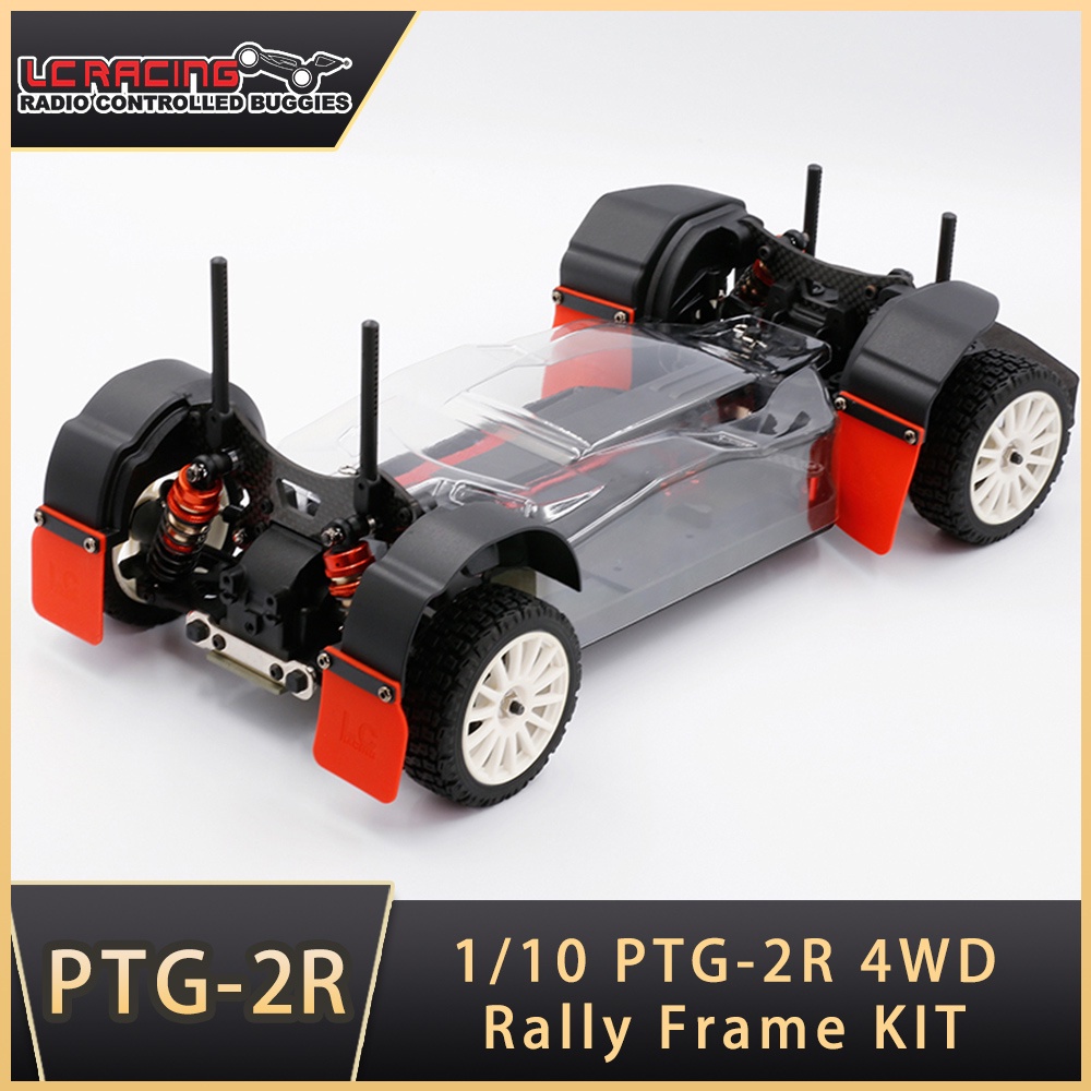 NEW LC Racing PTG-2R 1/10 RC Electric Remote Control 4WD Model Car Racing Rally Car Frame KIT ...
