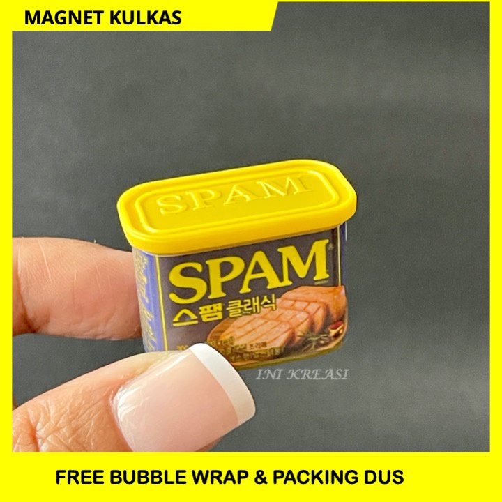 SPAM FRIDGE MAGNET MINIATURE | Shopee Malaysia
