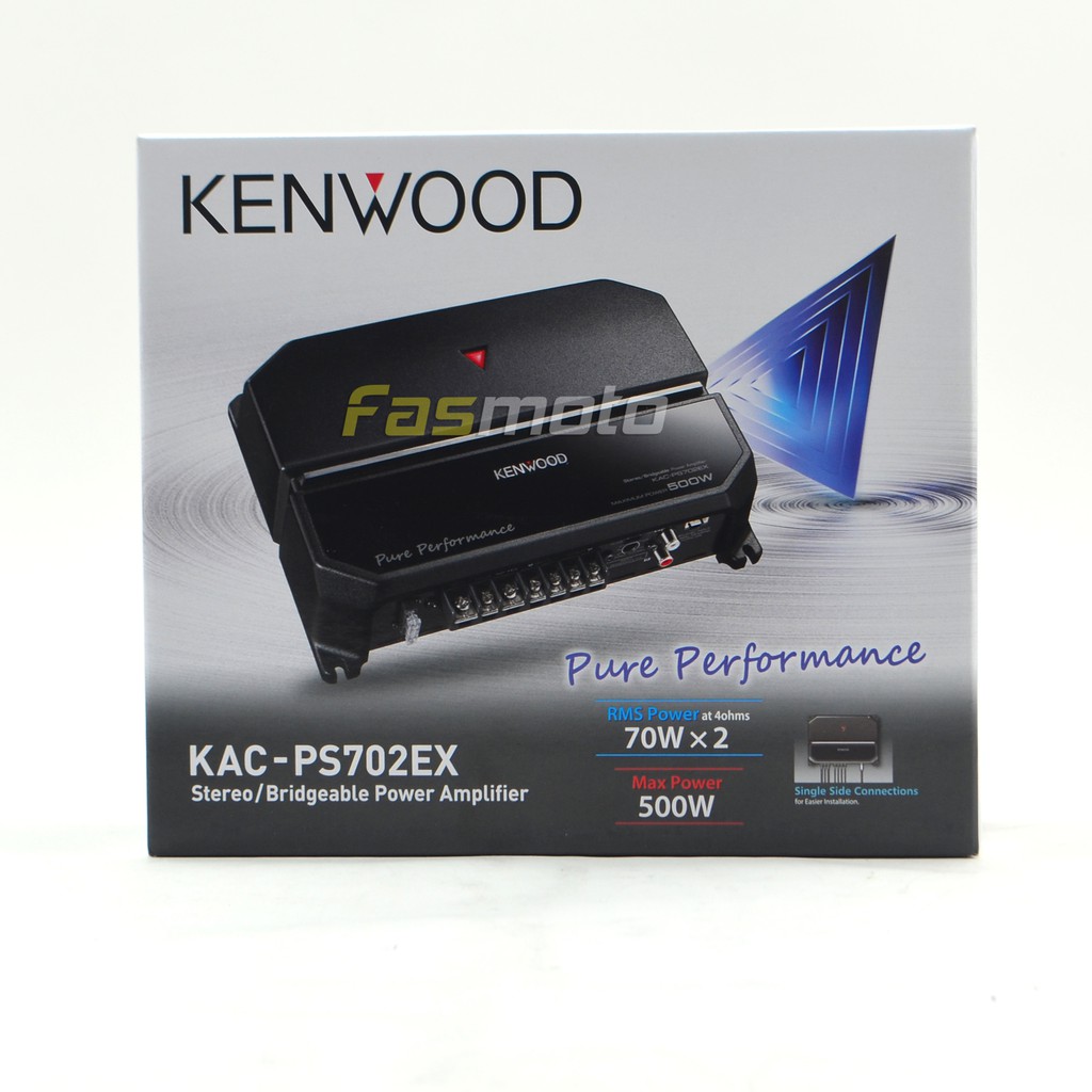 KENWOOD KAC-PS702EX 2 Channel Amplifier 70W x 2 (4ohms) | Shopee Malaysia