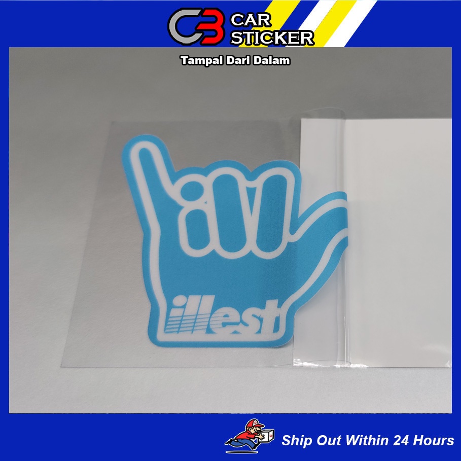 illest Car Windscreen Sticker / cs818 | Shopee Malaysia