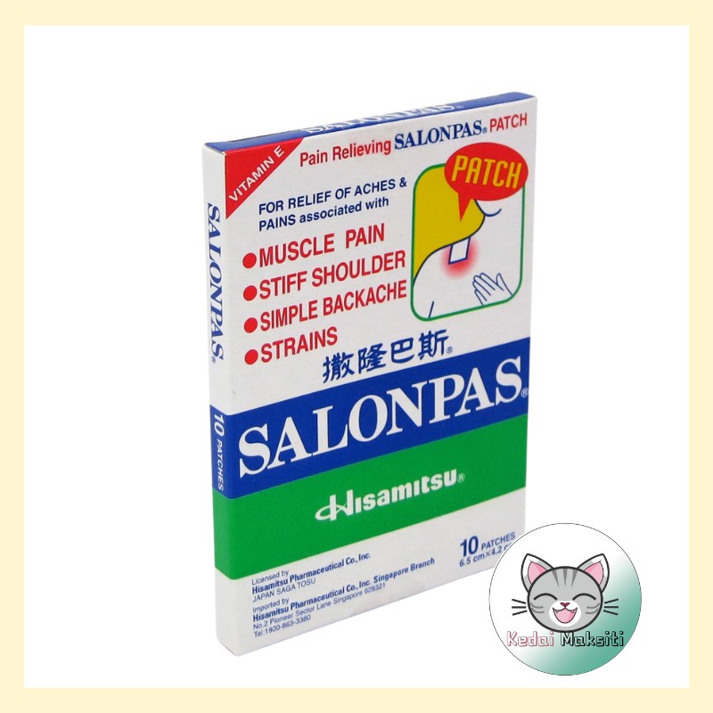 Salonpas Box ( 10 patch ) | Shopee Malaysia