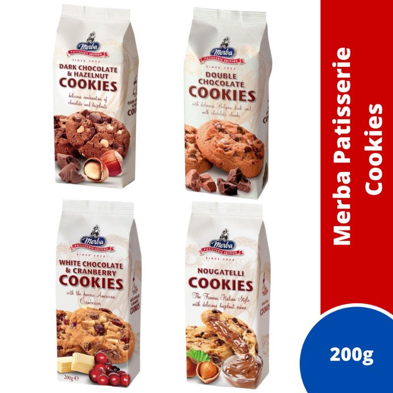Merba Patisserie Cookies Assorted Flavours 200g | Shopee Malaysia