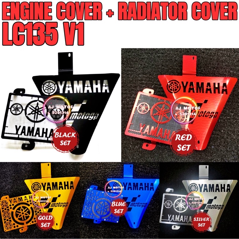 YAMAHA LC135 V1 V2 V3 V4 V5 V6 V7 V8 V9 FI RADIATOR COOLANT NET ENGINE ...
