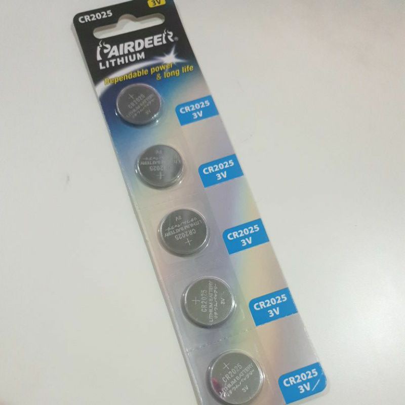 Battery Remote kereta (Produa Bezza, Myvi, Honda City) CR2025 PAIRDEER ...
