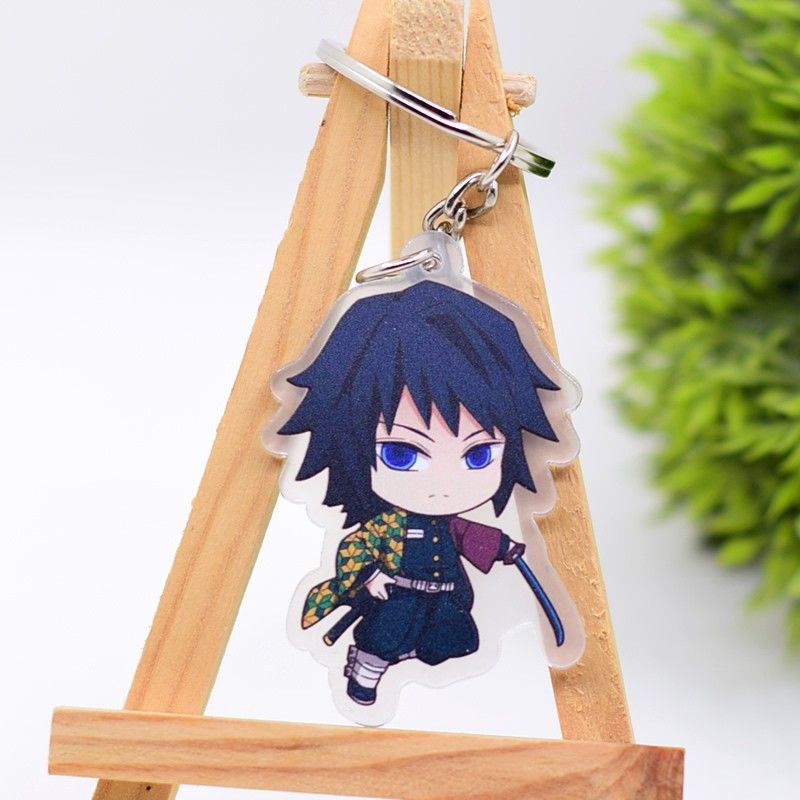 BA Demon Slayer Acrylic Keychain Anime Quality Tanjiro, Nezuko, Zenitsu ...