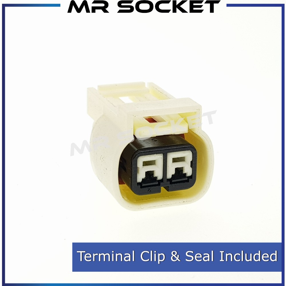 Proton Persona Headlamp Signal Socket Connector 2 PIN | Shopee Malaysia