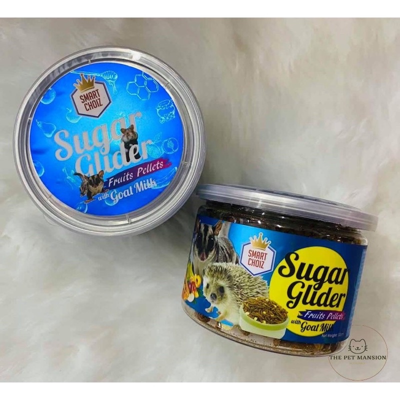 Smart Choiz Sugar Glider Fruits Pellet with goat milk 120g | Shopee ...
