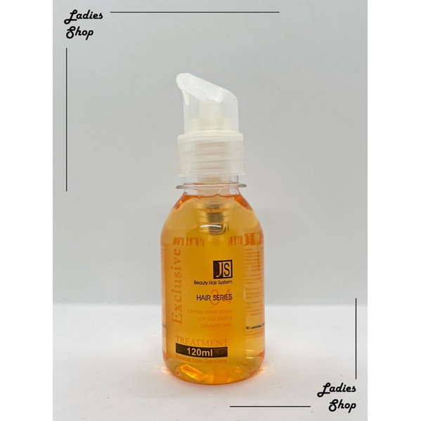 JS Crystal Repair Serum 120ml #repair damaged hair & split-ends ...