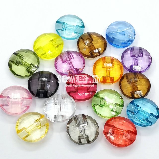 Butang Baju Kurung Acrylic 100pcs/pack (GP Bentuk Leper) | Shopee Malaysia