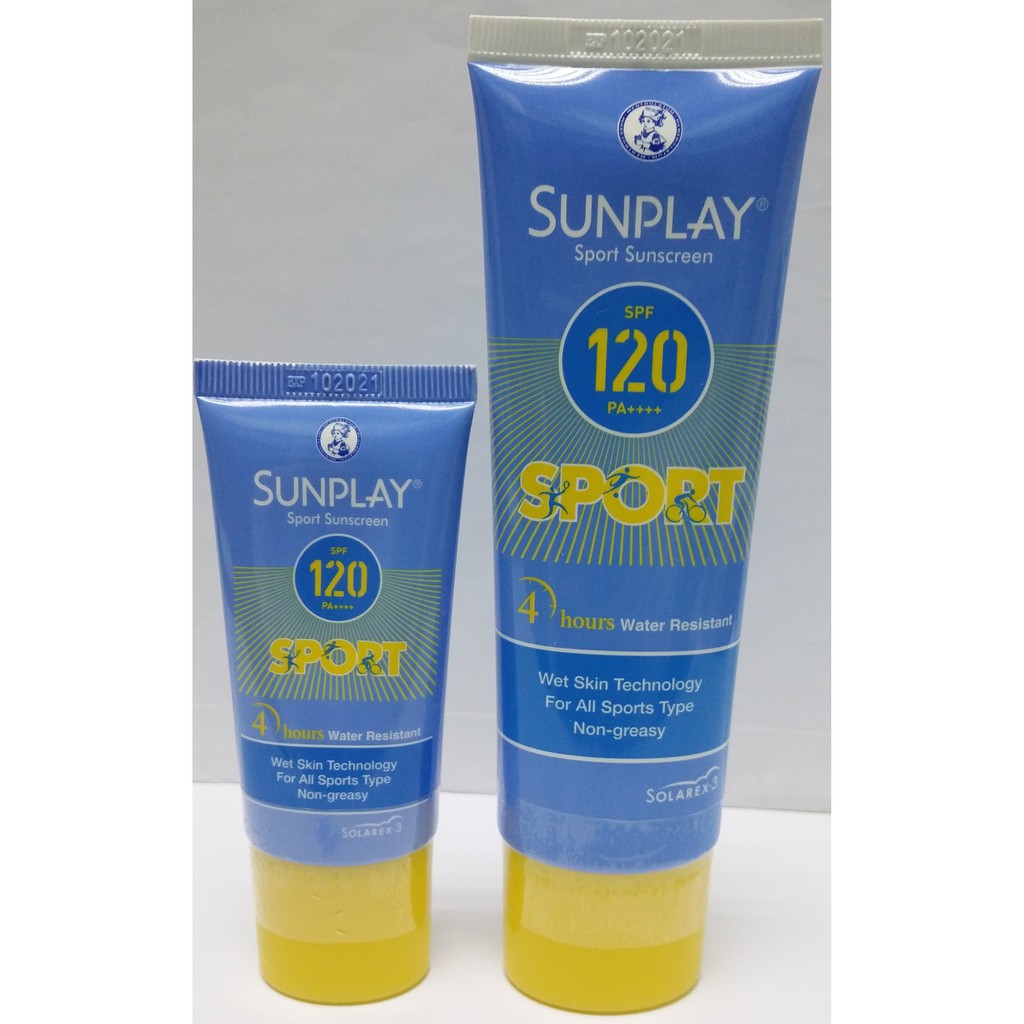 SUNPLAY Sport Sunscreen SPF120 PA++++ 30G/ 80g | Shopee Malaysia